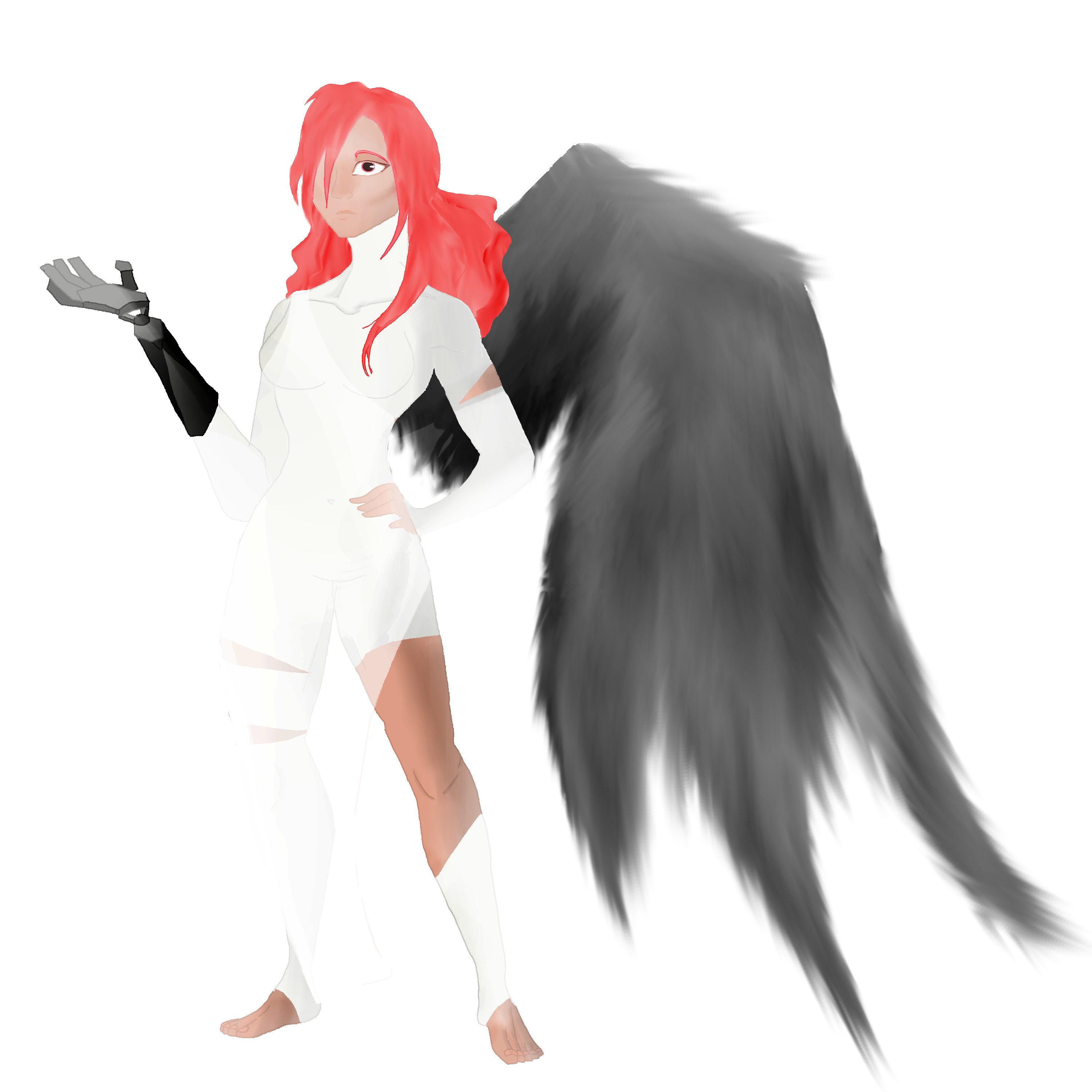 Tariel OC DnD Angel by RaggedCloth on DeviantArt