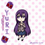 Doki Doki Literature Club Natsuki by zombies-lover on DeviantArt