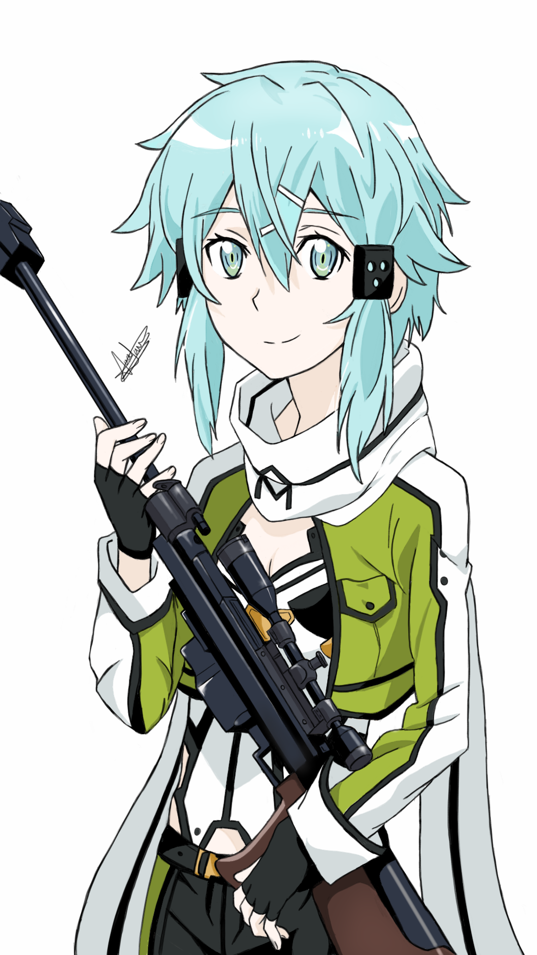 Sinon! - Gun Gale Online by Anna-Knightley on DeviantArt