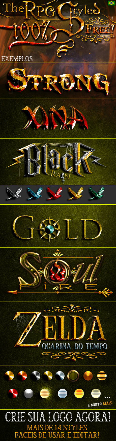 FREE RPG Styles pack! by RafaelGiovannini on DeviantArt