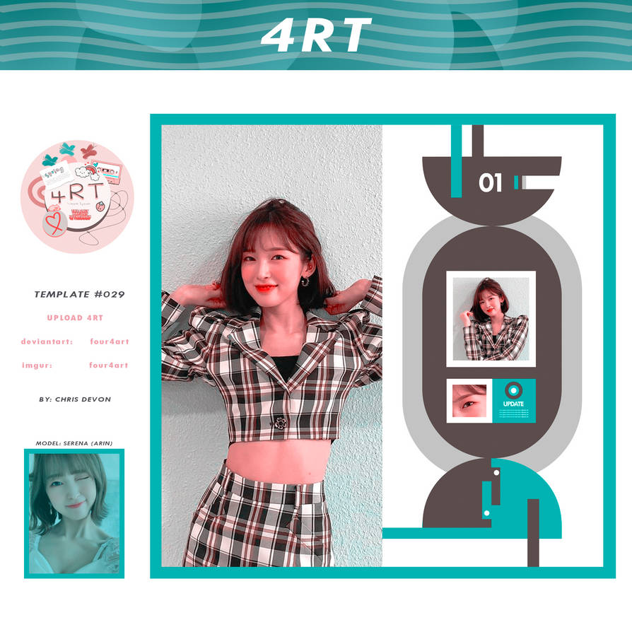 TEMPLATE #029 - ARIN #NONSTOP by four4art on DeviantArt