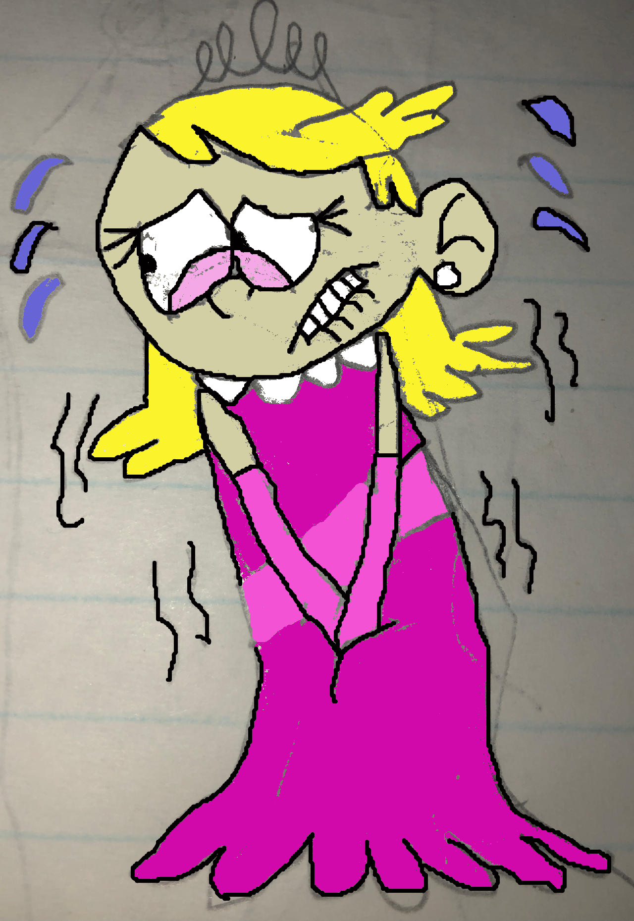 Lola Loud Bathroom Emergency by ehano on DeviantArt