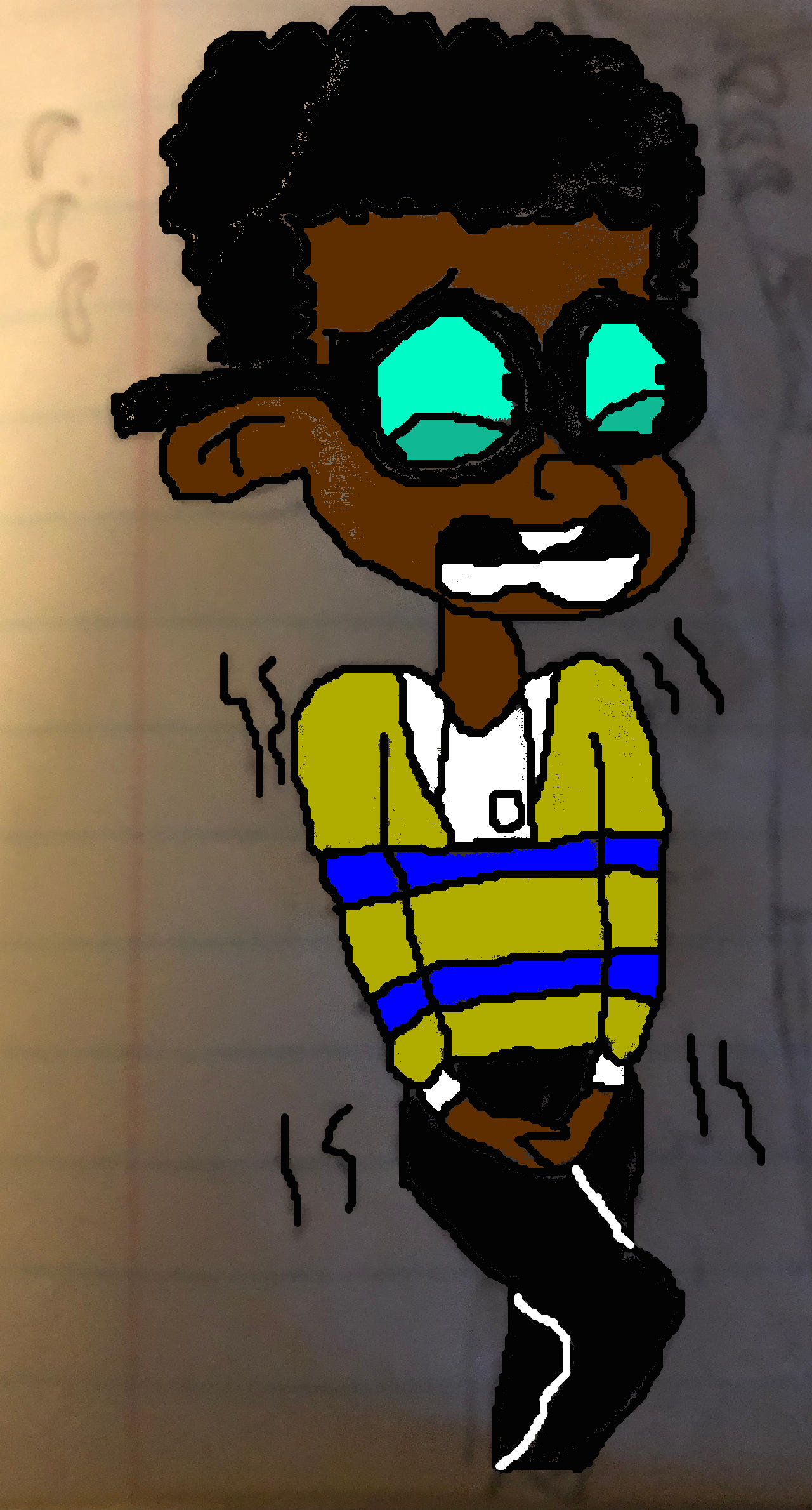 Clyde McBride Bathroom Emergency by ehano on DeviantArt