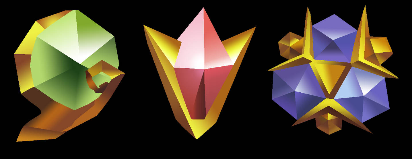 Zelda Spiritual Stones Pack by GGRock70 on DeviantArt