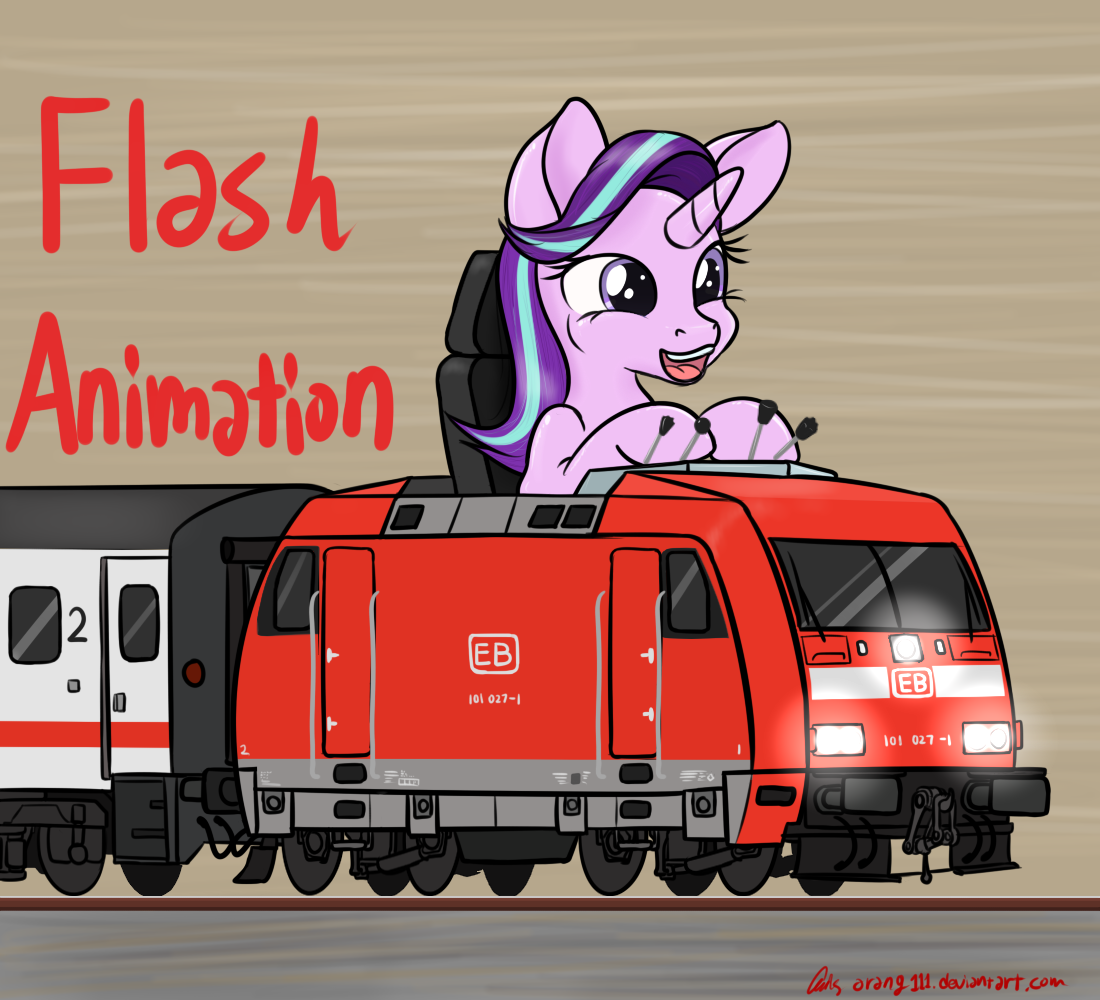 Choo-Choo ~! Glimmer drives train ! by MerQrous on DeviantArt