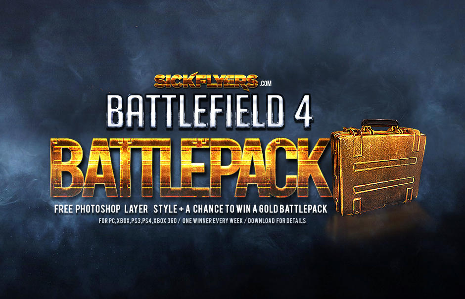 Free Battlefield 4 Battlepack Photoshop Style by Industrykidz on DeviantArt