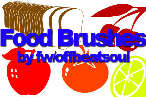 Food Brushes by ghost-lights on DeviantArt