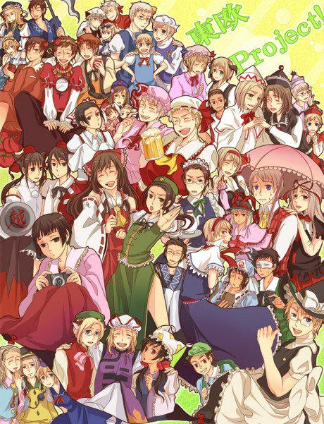 Touhou/Hetaliaxreader- The Spring Snow Incident by Viet-chanxoxo on ...