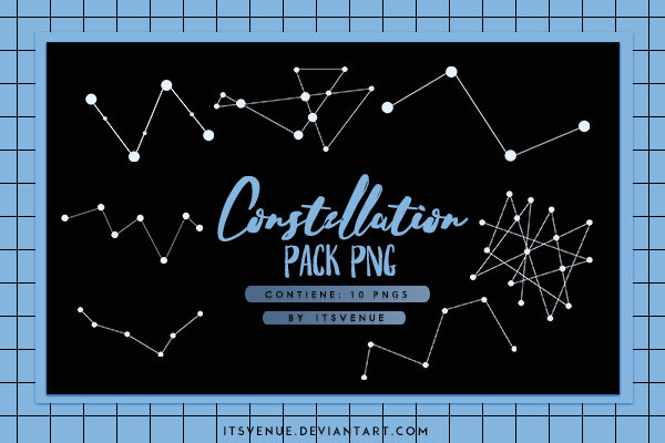 CONSTELLATION PACK PNG. by itsvenue on DeviantArt
