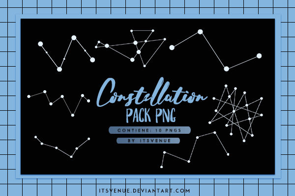 CONSTELLATION PACK PNG. by itsvenue on DeviantArt