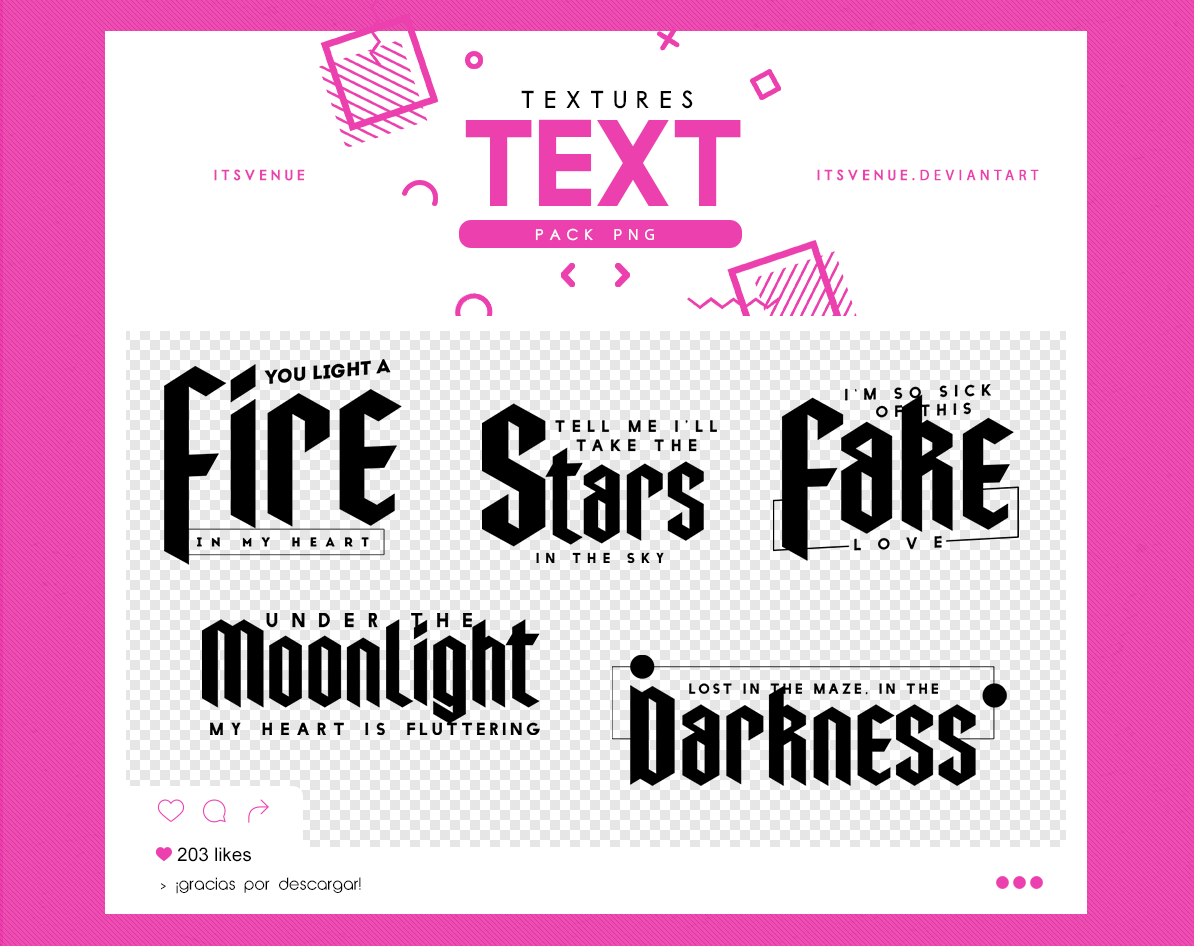 .text textures #11 by itsvenue on DeviantArt