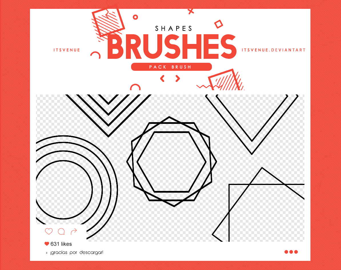 .shapes brushes #17 by itsvenue on DeviantArt