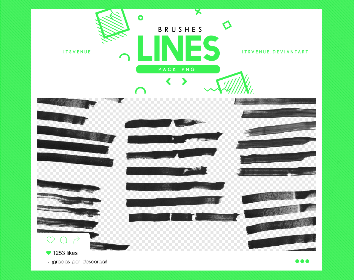 .brushes lines #22 by itsvenue on DeviantArt