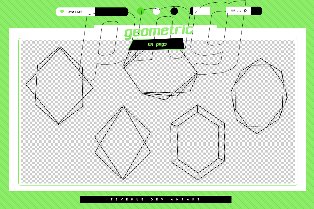 .geometric pngs #24 by itsvenue on DeviantArt