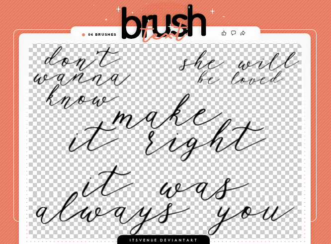 .text brushes #41 by itsvenue on DeviantArt