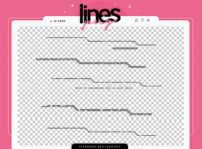 .lines pngs #42 by itsvenue on DeviantArt