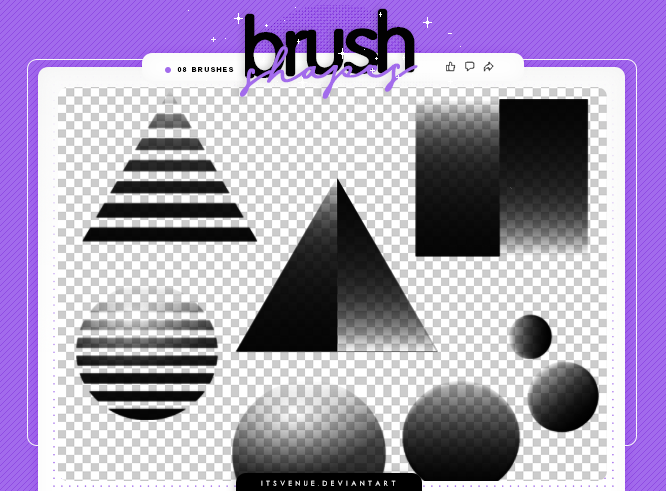 .brushes shapes #45 by itsvenue on DeviantArt