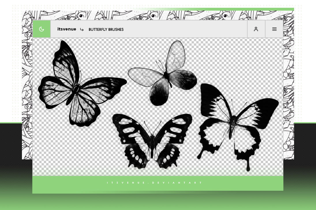 .butterfly brushes #70 by itsvenue on DeviantArt