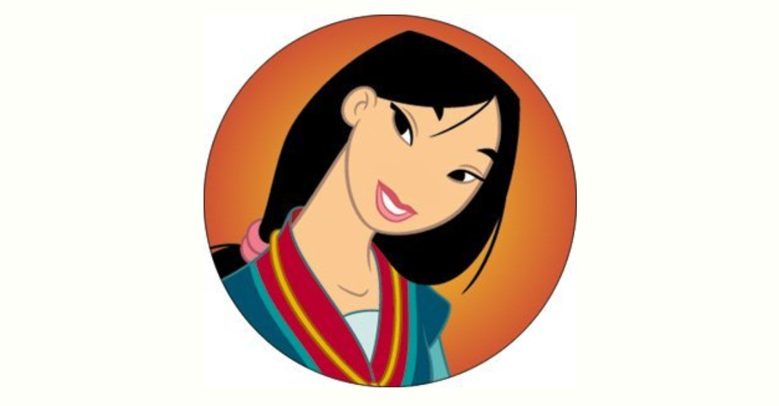 Mulan noseless by EarWaxKid on DeviantArt