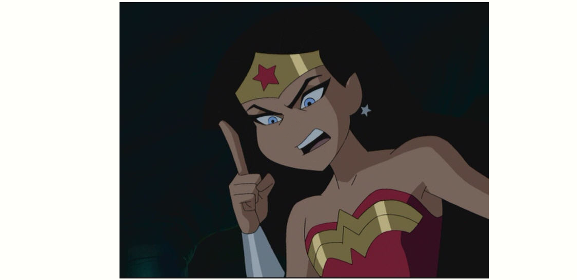 Wonder Woman de-aged and noseless by EarWaxKid on DeviantArt