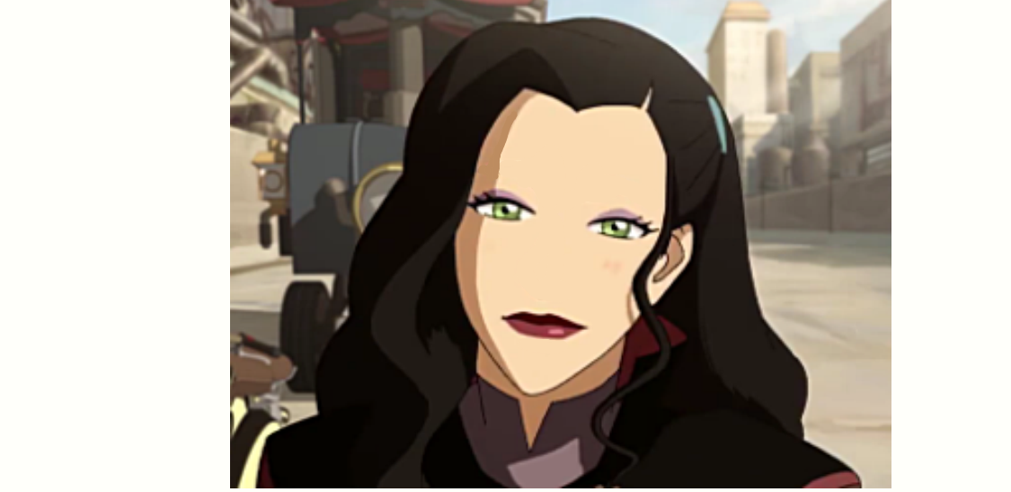 Asami Sato noseless and browless by EarWaxKid on DeviantArt