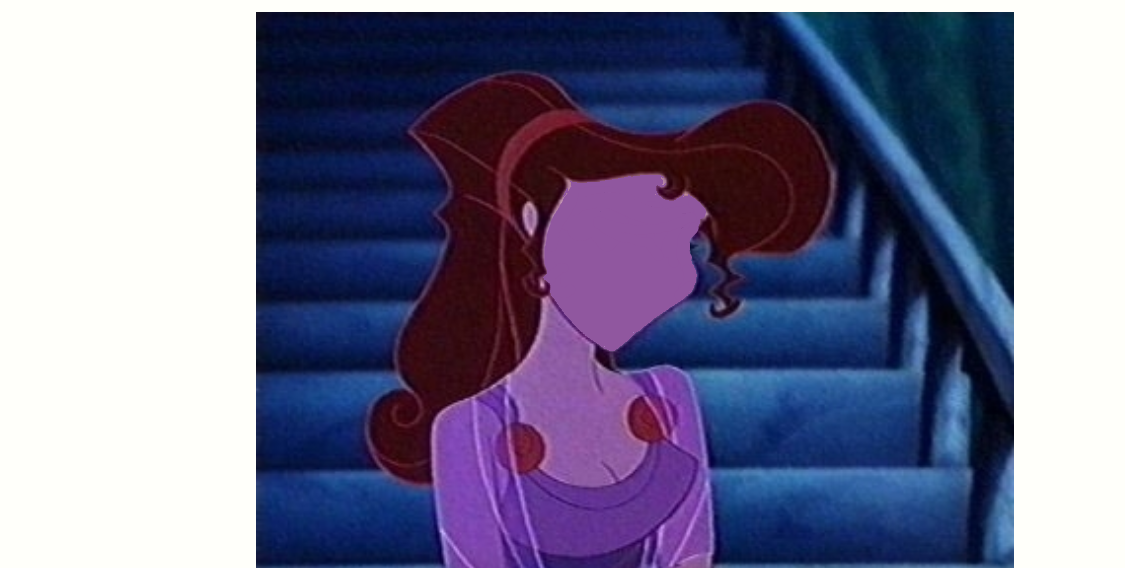 Megara faceless by EarWaxKid on DeviantArt