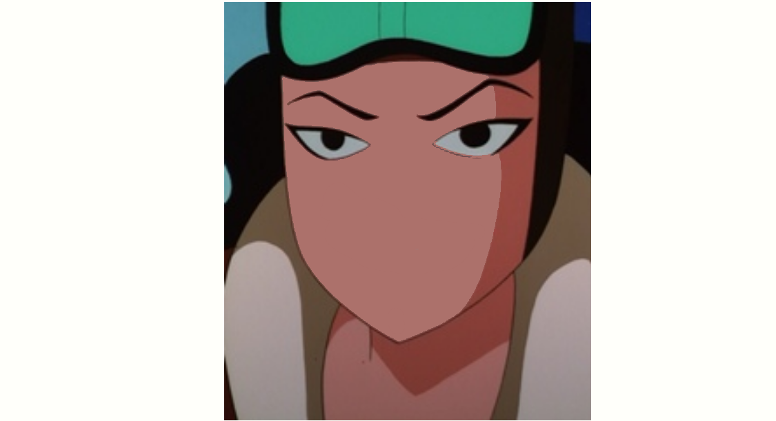 Roxy Rocket noseless and speechless by EarWaxKid on DeviantArt