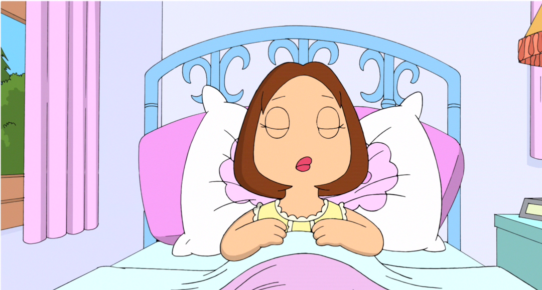 Sleeping Meg Griffin noseless by EarWaxKid on DeviantArt
