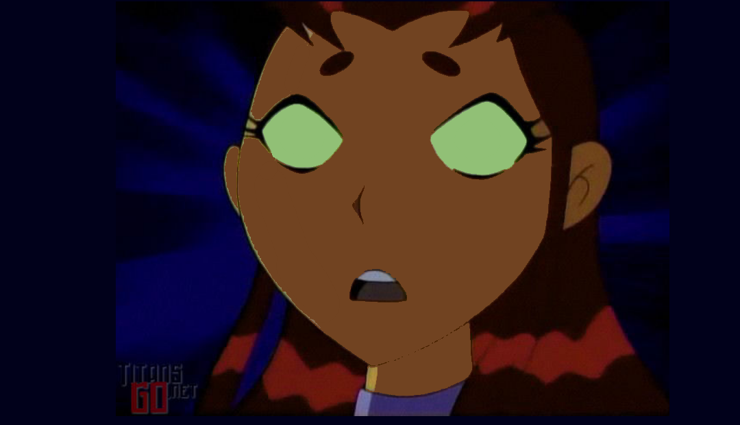 Starfire Pupilless by EarWaxKid on DeviantArt