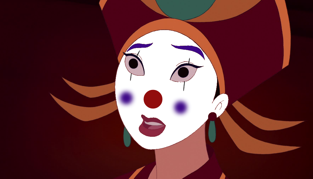 Mulan the Clown by EarWaxKid on DeviantArt