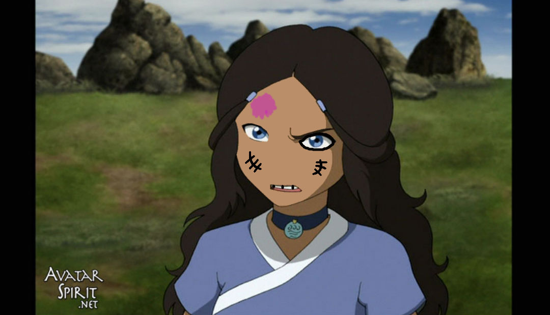 Katara After a Fight 2 by EarWaxKid on DeviantArt
