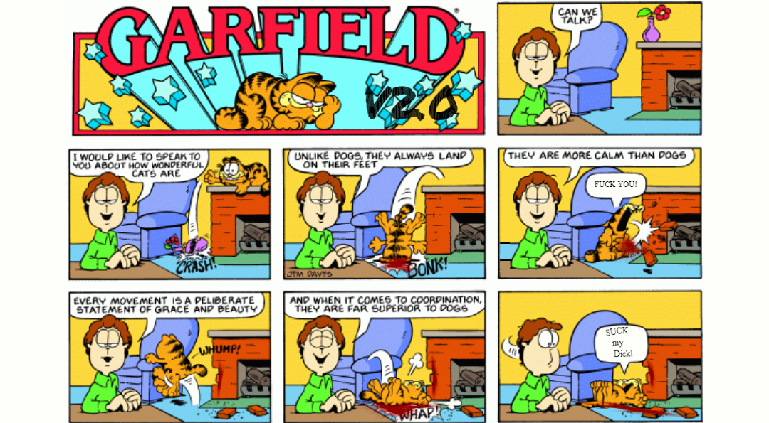 Garfield V2.0 by EarWaxKid on DeviantArt