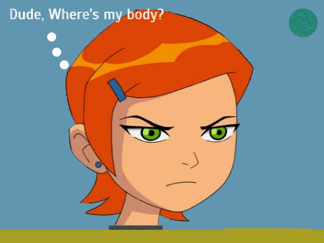 Gwen Tennyson Bodyless by EarWaxKid on DeviantArt