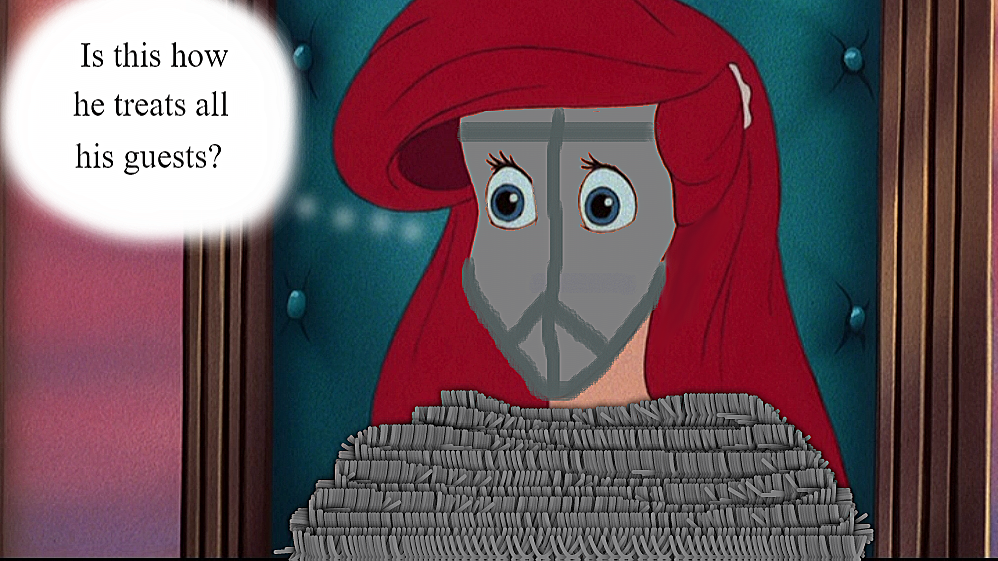 Ariel Disciplined by EarWaxKid on DeviantArt