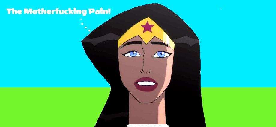 Wonder Woman Bodyless by EarWaxKid on DeviantArt