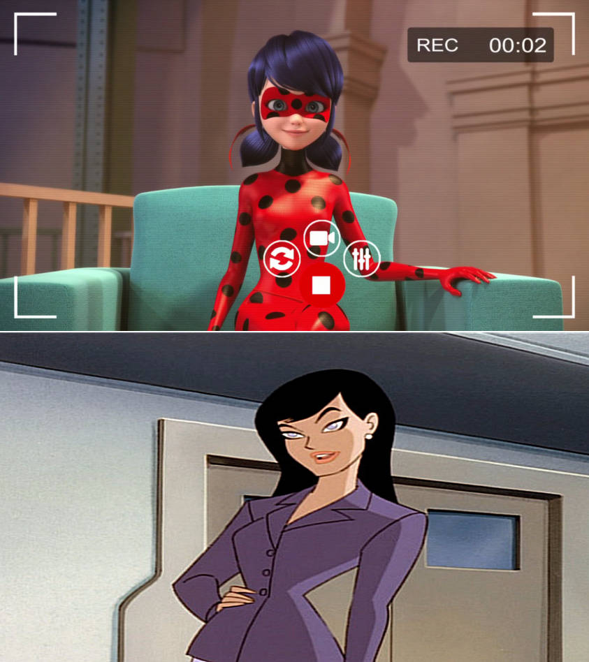 Ladybug is Interviewed by Lois Lane by EarWaxKid on DeviantArt