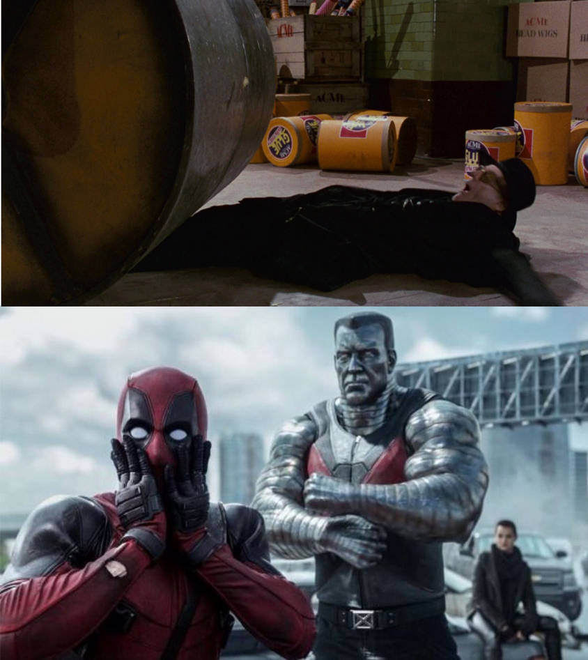Deadpool's Reaction to Steamroller Scene by EarWaxKid on DeviantArt