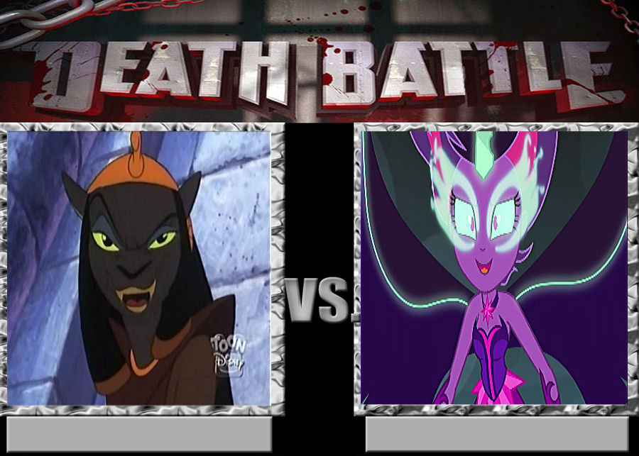 Death Battle-Mirage vs Midnight Sparkle by EarWaxKid on DeviantArt
