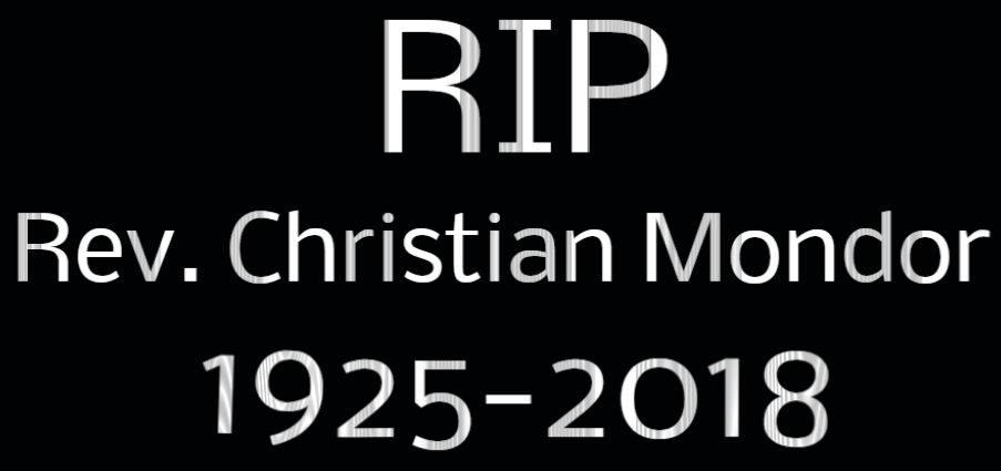 RIP Rev Christian Mondor 1925-2018 by EarWaxKid on DeviantArt