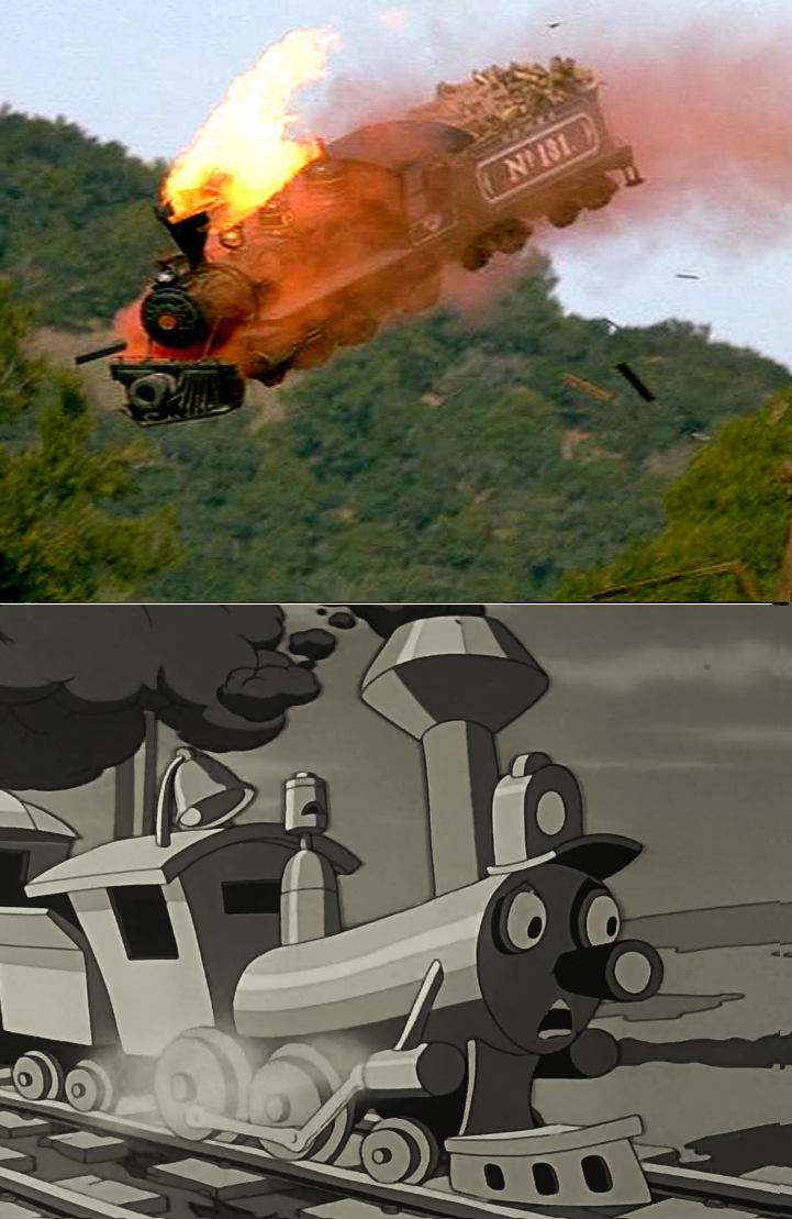 BTTF 3 Train Crash scares Casey Jr by EarWaxKid on DeviantArt