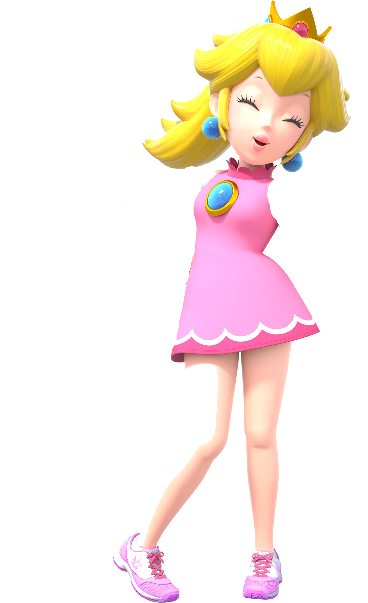 Princess Peach Armless by EarWaxKid on DeviantArt