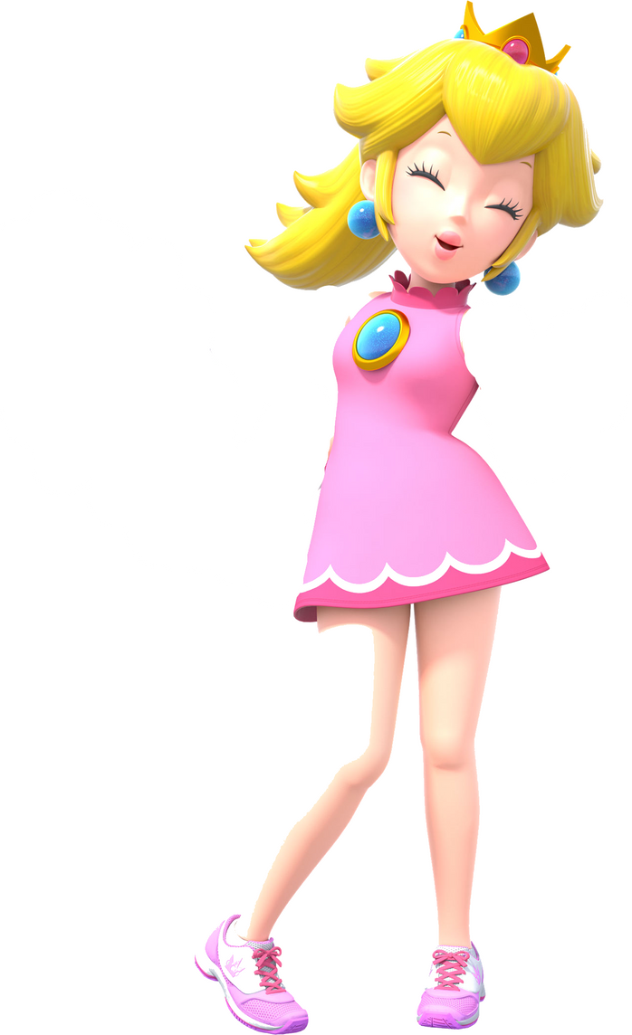 Princess Peach Armless by EarWaxKid on DeviantArt