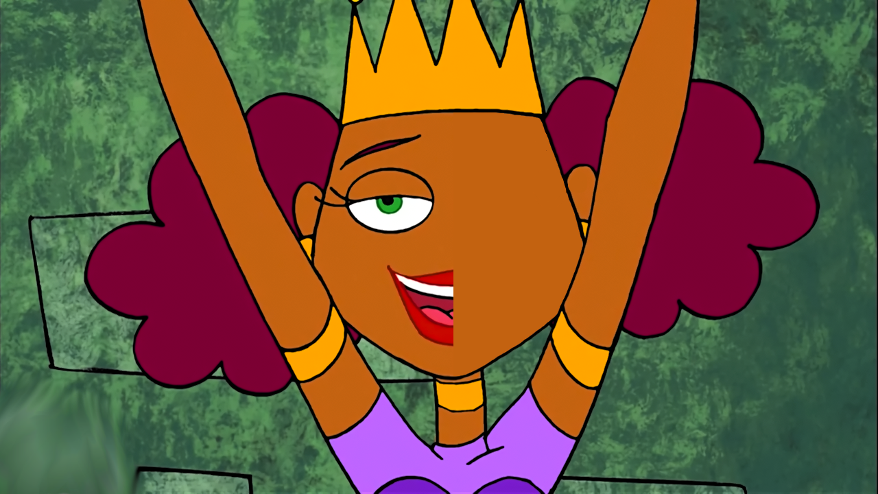 Queen Glimia Half Faceless by EarWaxKid on DeviantArt