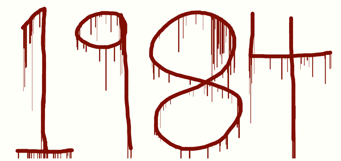 The Bloody 1984 by EarWaxKid on DeviantArt