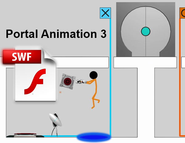 Portal Animation 3 by ddrmaxman on DeviantArt