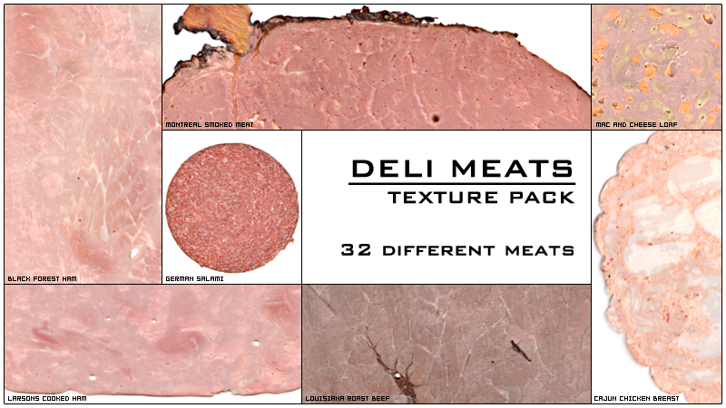 Cooked Meat Texture
