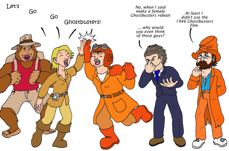 Fem Ghostbusters by kyrtuck on DeviantArt