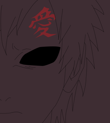 Gaara Lineart by ColoringDesings on DeviantArt