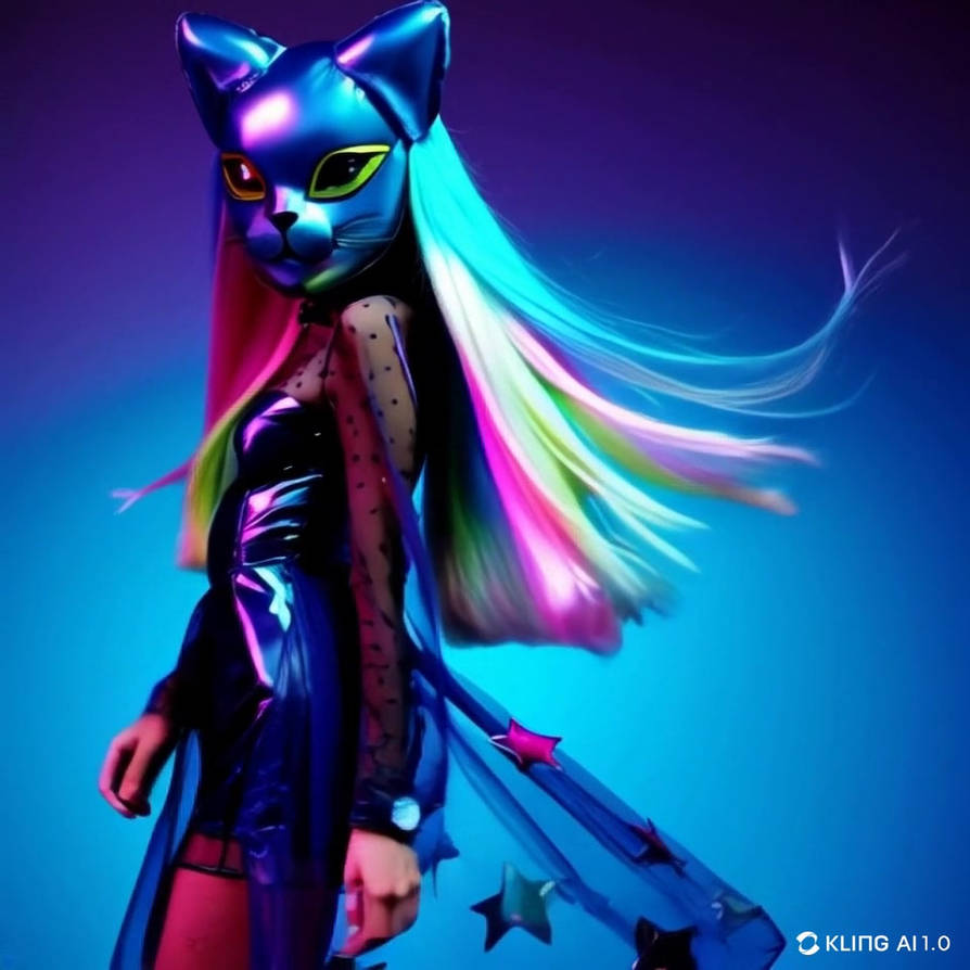 Kitty Mask 9 Animated by alleycatadd on DeviantArt