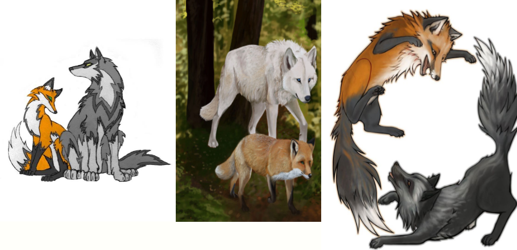 fox x wolf by firefox3215 on DeviantArt